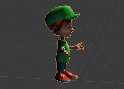 Modeling How To Create The D Model Of A Character From The Image Generated From AI Graphic