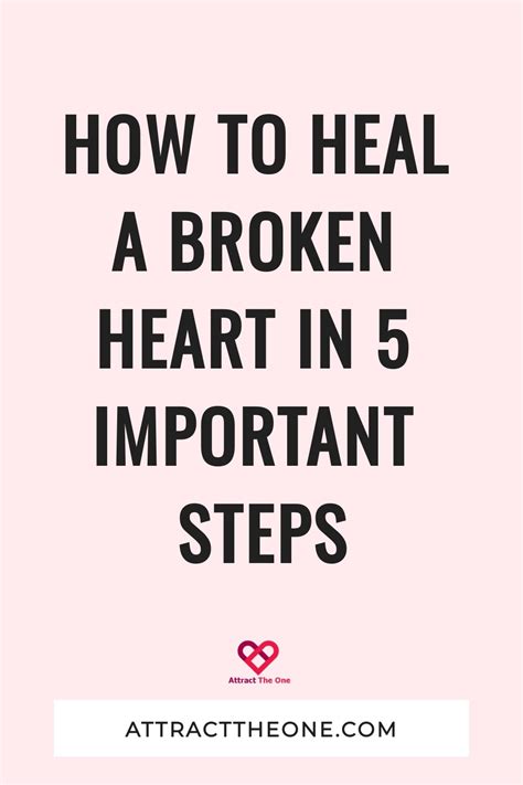 How To Heal A Broken Heart In 5 Important Steps