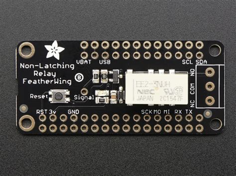 Adafruit Featherwing Non Latching Mini Relay Mini Botland Robotic Shop