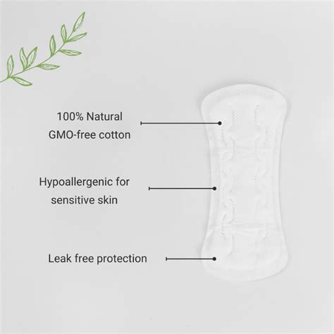 Natural Cotton Breathable Panty Liners Veeda Usa