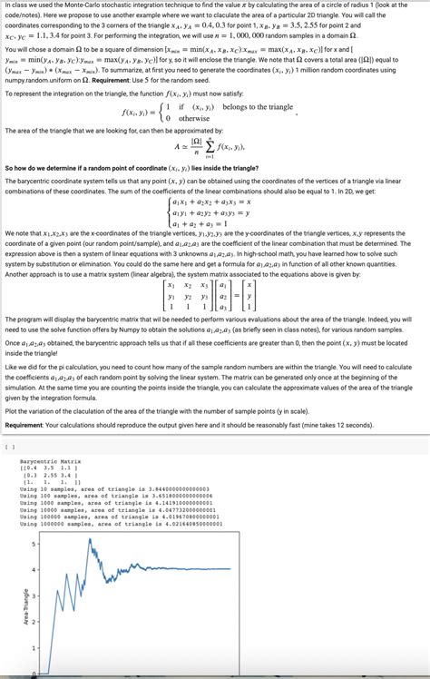 Solved In Class We Used The Monte Carlo Stochastic Chegg