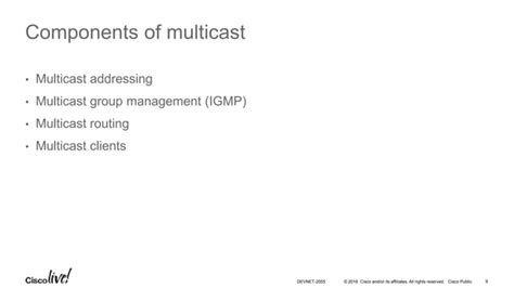 Multicast In Openstack Ppt Free Download