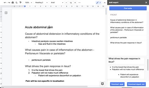 GitHub Martinjo Google Docs Anki Export