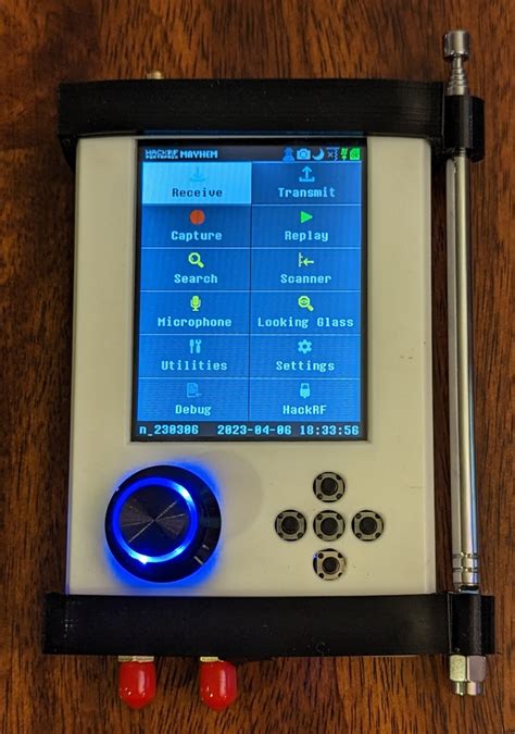 Hackrf Portapack Antenna Holder By Ckuethe Download Free Stl Model