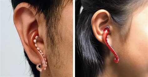 Quirky Earplugs Make It Look Like Tentacles Grow Out Of Your Ears