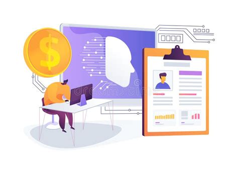 ai driven customer lifetime value analysis abstract concept vector illustration stock vector