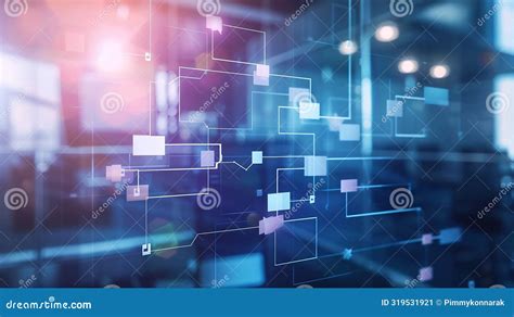 Flowchart Organization Infographic Diagram For Organizational
