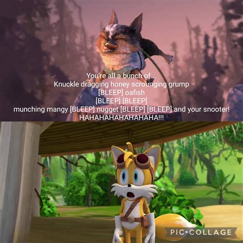Tails Reacts To Perrito Swearing By Artydoespictures On Deviantart