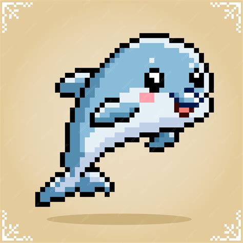 Dolphin Pixel Art Explore The Best Dolphins Pixel Art Ideas On Fanart