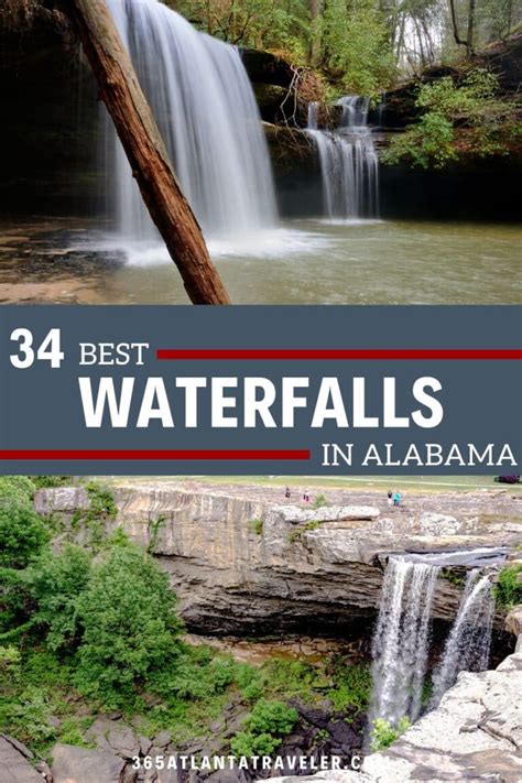 34 Best Waterfalls In Alabama You Have To Explore