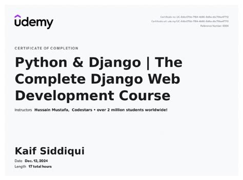 Kf 50 Python Django Certificate Pdf