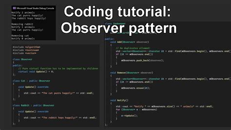 coding tutorial observer pattern agate dragon games