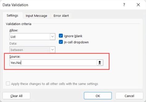 Easy Steps For Yesno Drop Down In Excel