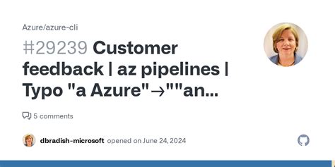 customer feedback az pipelines typo a azure → an azure · issue