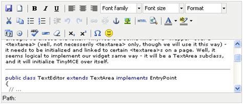 Full Fledged Gwt Rich Text Editor Widget