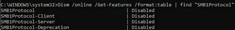How To Enable Or Disable SMB 1 0 In Windows 10 11 And Windows Server
