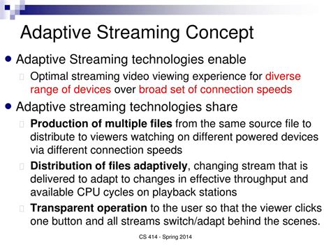 Ppt Dynamic Adaptive Streaming Over Dash For High Quality Video Experience Powerpoint