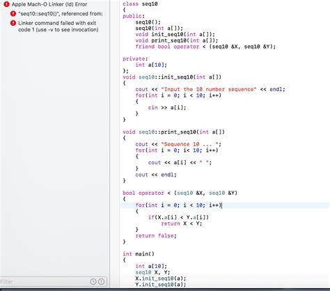 C Why Is There A Reference Error I Believe I Used The Generic