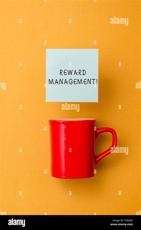 Conceptual Hand Writing Showing Reward Perforanalysisce Concept Meaning Appraisal Recognize