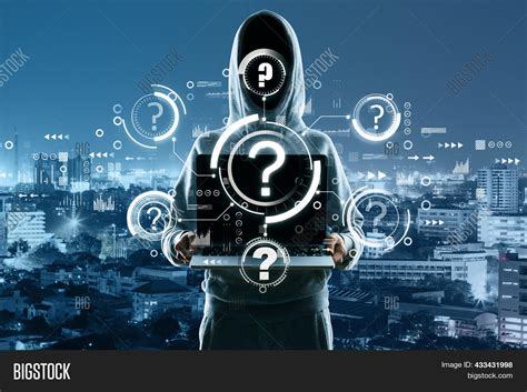 Hacker Holding Tablet Image Photo Free Trial Bigstock