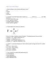 Java Primitive Data Types Explained And Tested In A Mock Midterm