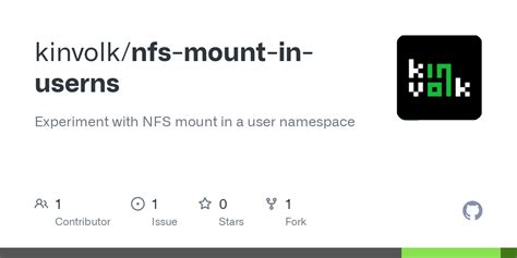 GitHub Kinvolk Nfs Mount In Userns Experiment With NFS Mount In A User Namespace