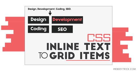 CSS Text To Grid Layout On Hover Inline Text To Grid View
