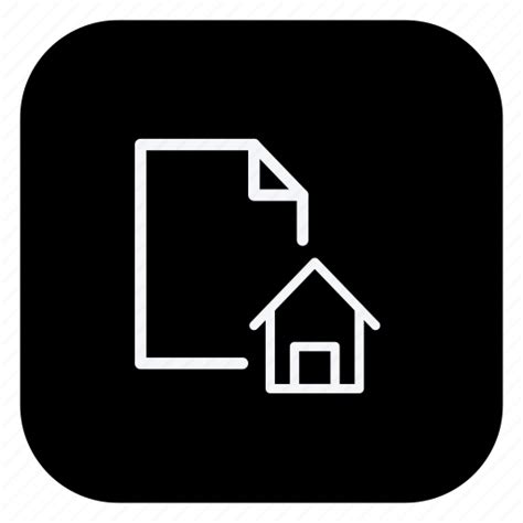 Data Document File Files Folder Office House Icon Download On