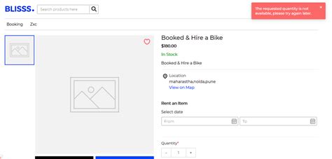 Error To Add Rental Booking Into Cart · Issue 2763 · Bagistobagisto