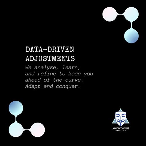 Data Driven Adjustments How To Stay Ahead Of The Curve Anonymous