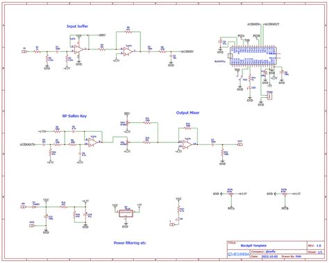 STM Blackpill Pedal Schematic