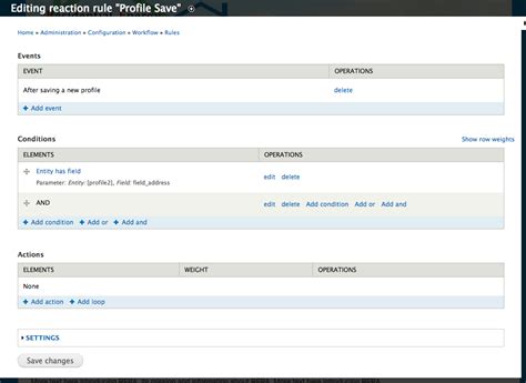 users - Rules Interface unresponsive and odd - Drupal Answers