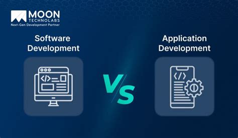software development vs application development which one is right for