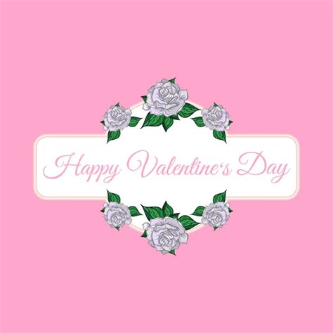 발렌타인 데이 일러스트 프리미엄 벡터
