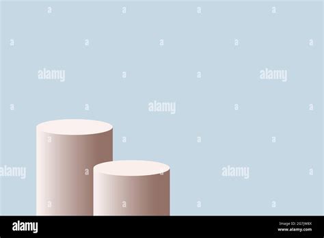 Minimalist Podium And Scene With 3d Vector Rendering Abstract