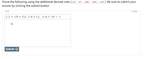 solved prove the following using the additional derived