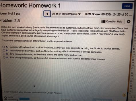 Solved Homework Homework 1 Core 0 Of 2 Pts Problem 2 5