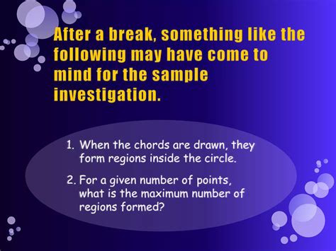 Mathematical Investigation Pptx Science