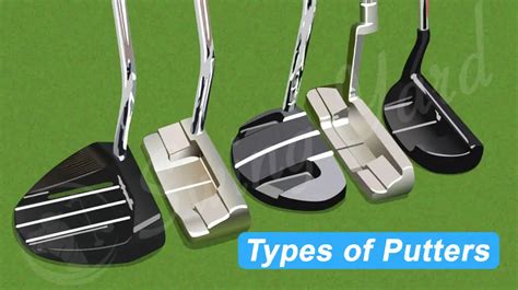 Different Types Of Putters Which Head Styles Are Best For You Swing Yard