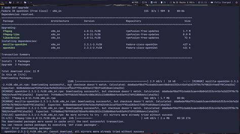 How To Fix This Issue I Am On Fedora 38 Rfedora