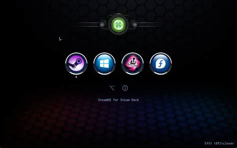 GitHub Mcasao SteamDeck Clover Script To Install Clover A Graphical Boot Manager For The