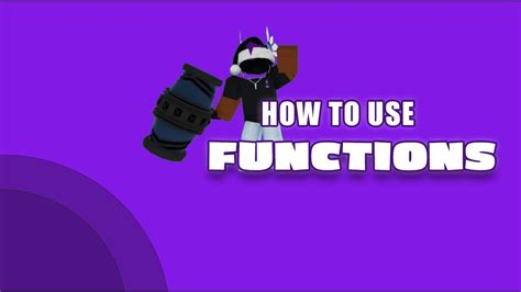 How To Script In Roblox Functions Youtube
