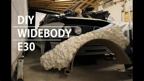 Diy Widebody M3 Bmw E30 Build Expanding Foam Youtube