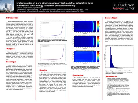 Pdf Su E T 731 Implementation Of A One Dimensional Analytical Model