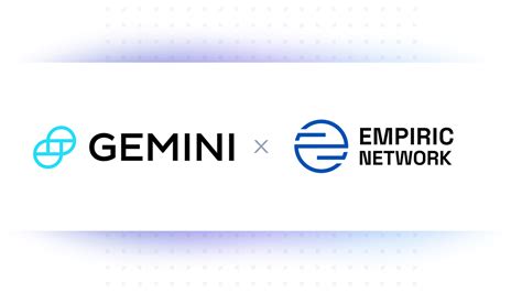 Gemini And Empiric Network Announce Data Partnership By Empiric Network Sep 2022 Medium