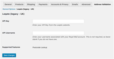 Woocommerce Address Validation Documentation Woocommerce
