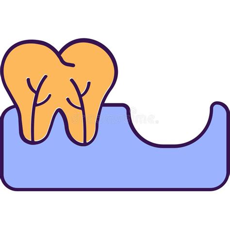 Panoramic Outline With Colors Fill Vector Icon That Can Easily Edit Or Modify Stock Vector