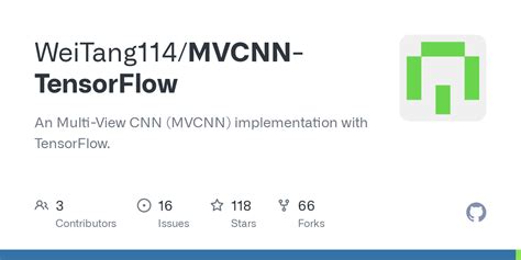 GitHub WeiTang114 MVCNN TensorFlow An Multi View CNN MVCNN