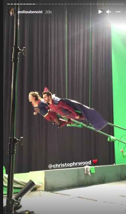 Melissa Benoist Shares Behind The Scene Pictures From Supergirl