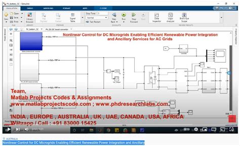 Nonlinear Control For Dc Microgrids Matlab Source Code